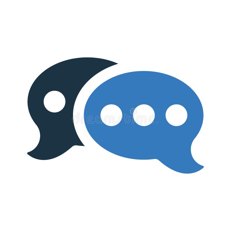 Messages, Communication, Sms Icon. Simple Editable Vector Design ...