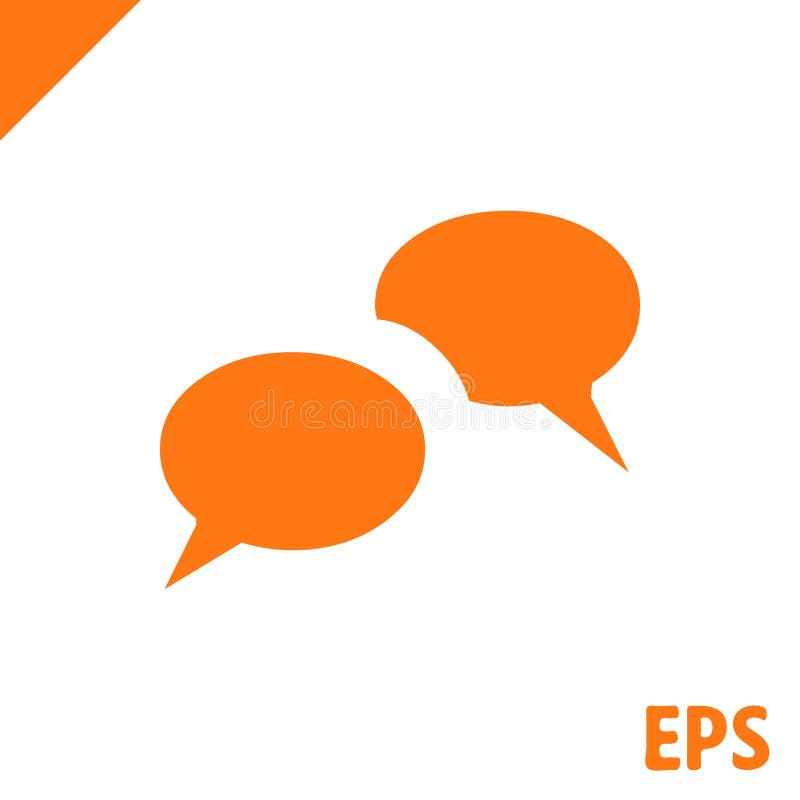 Messages Icon Stock Vector Illustration Flat Design Stock Vector ...