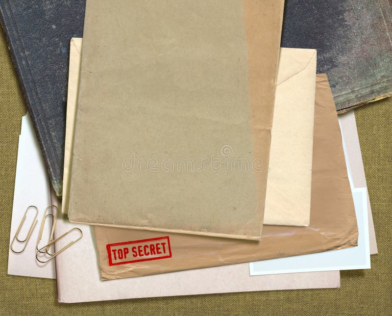 Busta top-secret fotografia stock. Immagine di nota, paperwork - 13418008