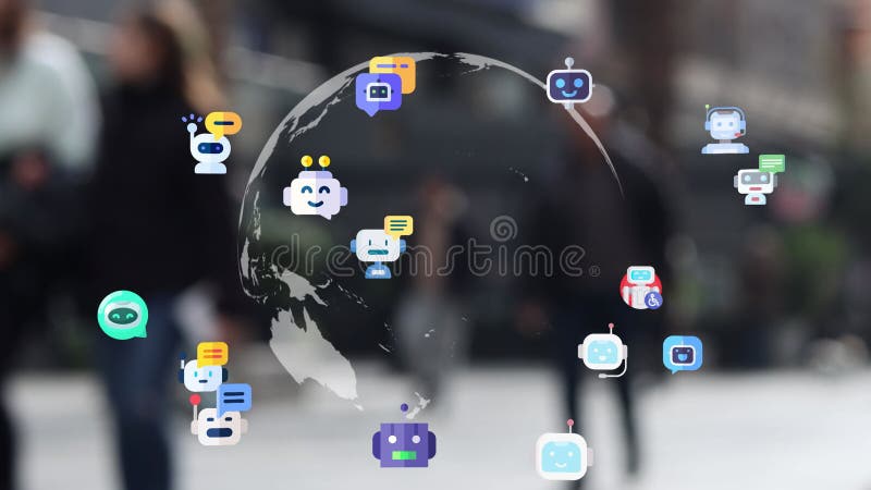 Messaging a Chatbot Chat Bot on a Smartphone To Find an Answer To a ...