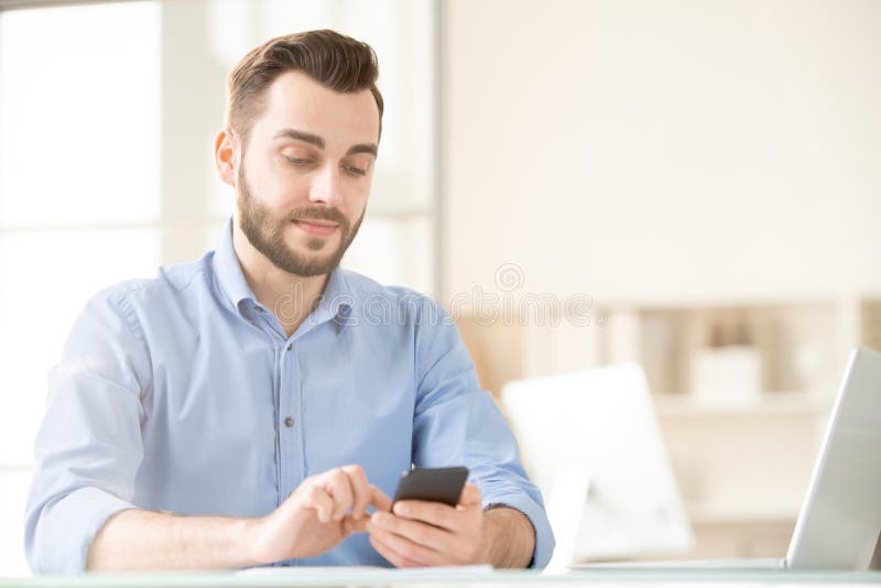 Messaging in office stock photo. Image of messaging - 144836188