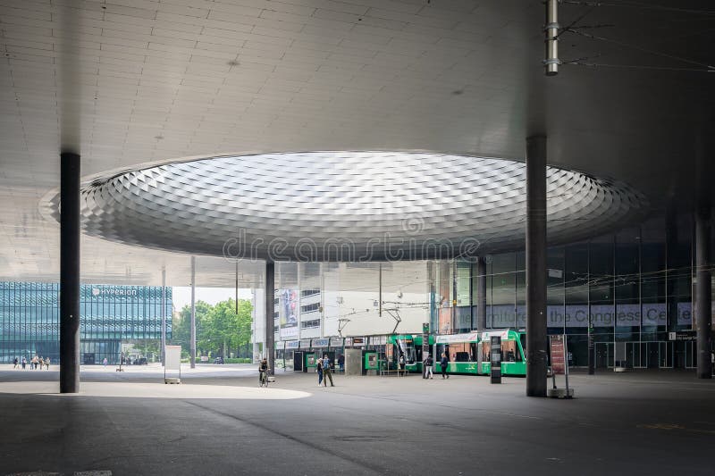 View of Messe Basel, Switzerland Editorial Stock Photo - Image of urban ...
