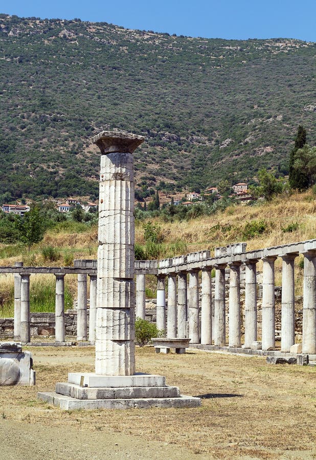 Messene antiguo, Grecia foto de archivo. Imagen de ruina - 32434694