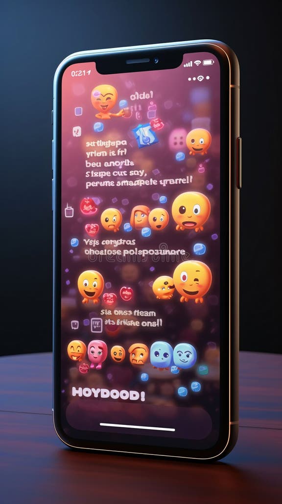 Messenger Application on Smartphone Screen. Messenger is the Largest ...