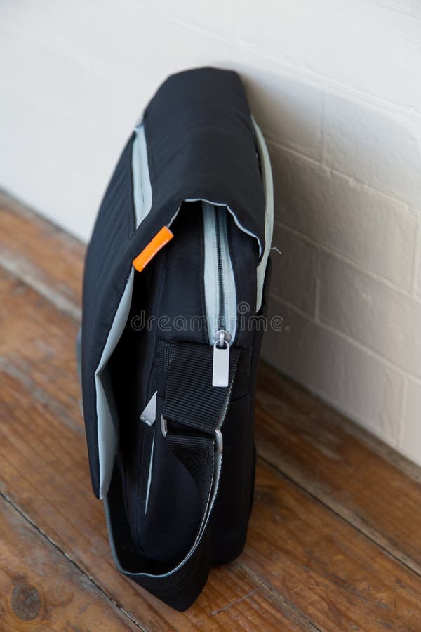 Messenger Bag, Side View stock image. Image of work - 335817629