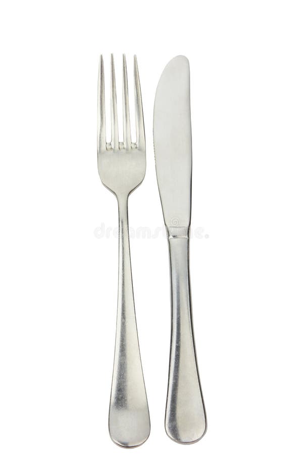 Gabel und Messer stockbild. Bild von elegant, grün, chef - 24268939