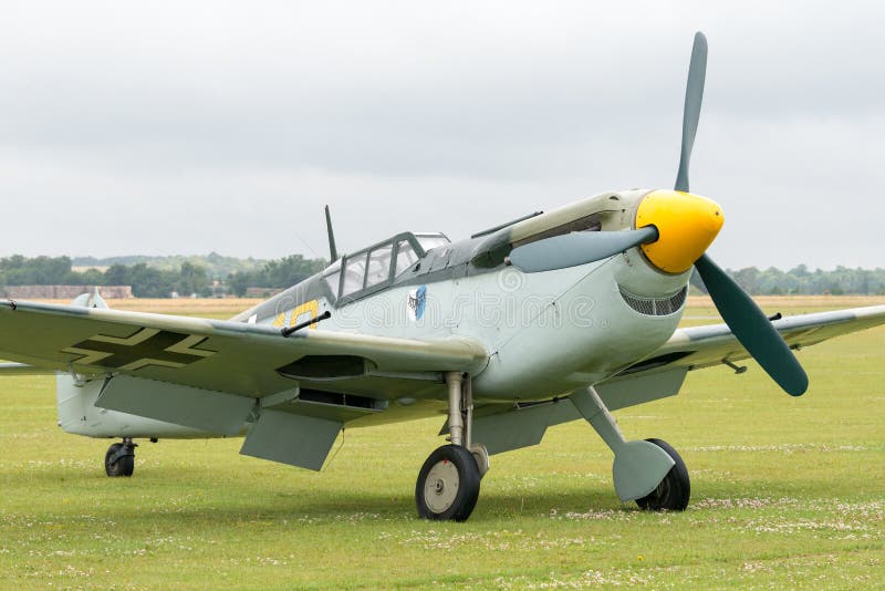 A ME109 German Fighter of the Jagdgeschwader 301 JG 301 Luftwaffe ...