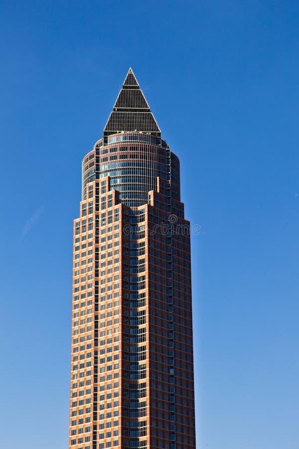 Messeturm stock photo. Image of financial, metropolitan - 1465778