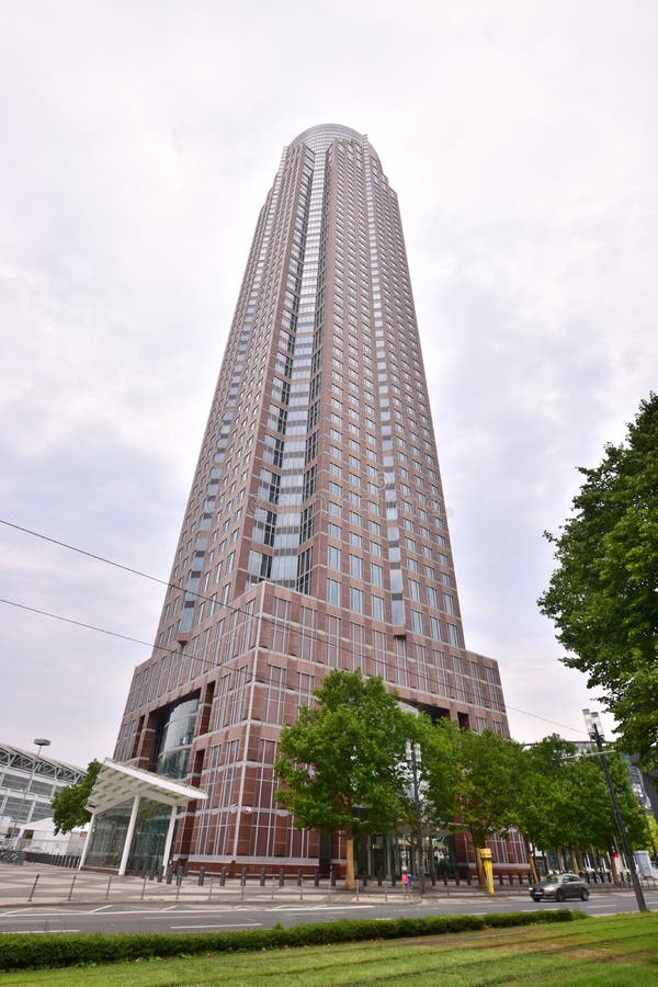 The MESSETURM Tower in Frankfurt on the Main, Germany Editorial Photo ...