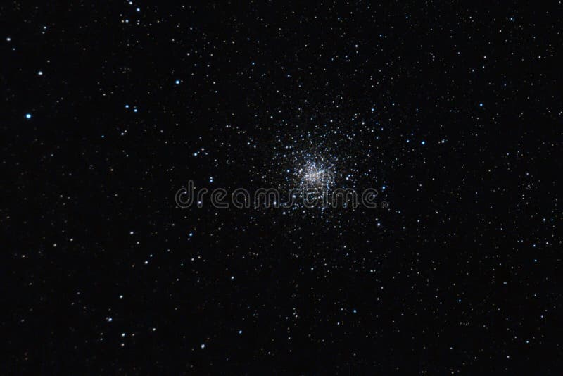 Messier 14 stock photo. Image of constellation, exposure - 254876882
