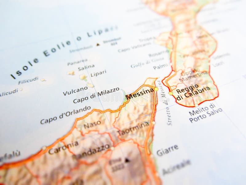 Messina Map Stock Photos - Free & Royalty-Free Stock Photos from Dreamstime