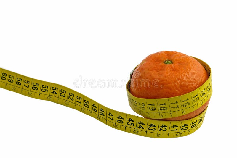 Messinstrument Und Tangerine Stockbild - Bild von konzept, frucht: 22530919