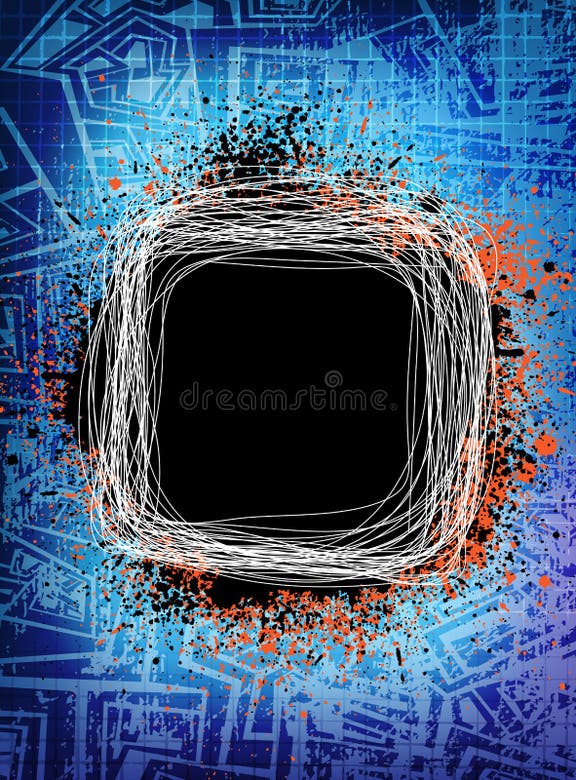 Messy banner stock vector. Illustration of creative, beautiful - 23795840