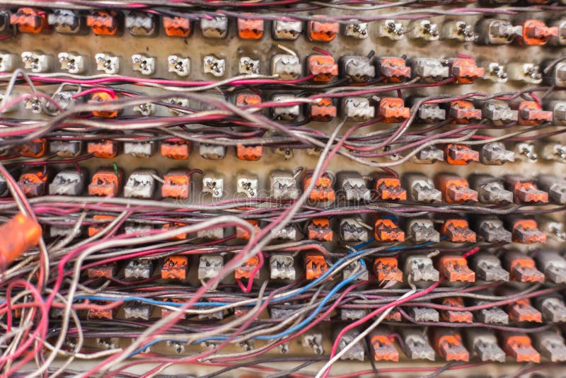 Messy cables stock photo. Image of networking, lines - 77947376