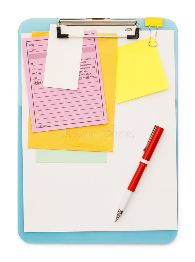 Messy Clipboard stock image. Image of office, people - 62460931