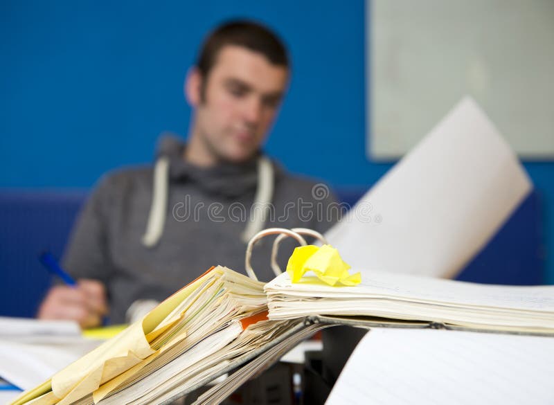 Messy dossier stock photo. Image of notes, files, pages - 46418510