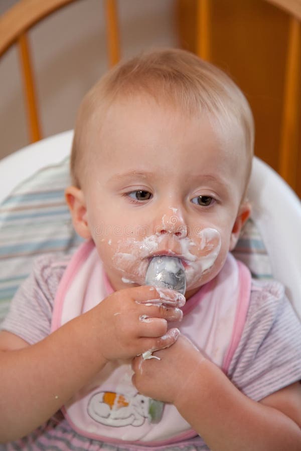 Messy eater stock photo. Image of caucasian, hungry, expression - 11221212