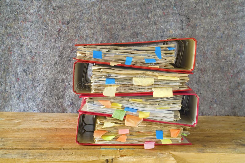 File folders stock photo. Image of color, college, organize - 26686256