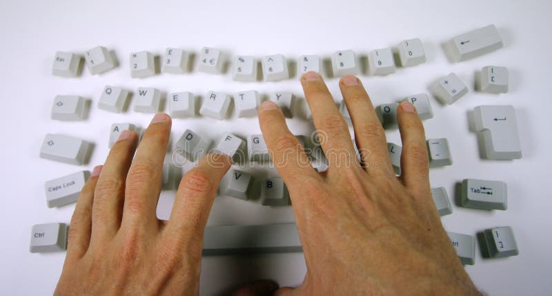 Messy keyboard stock photo. Image of technology, pattern - 698482