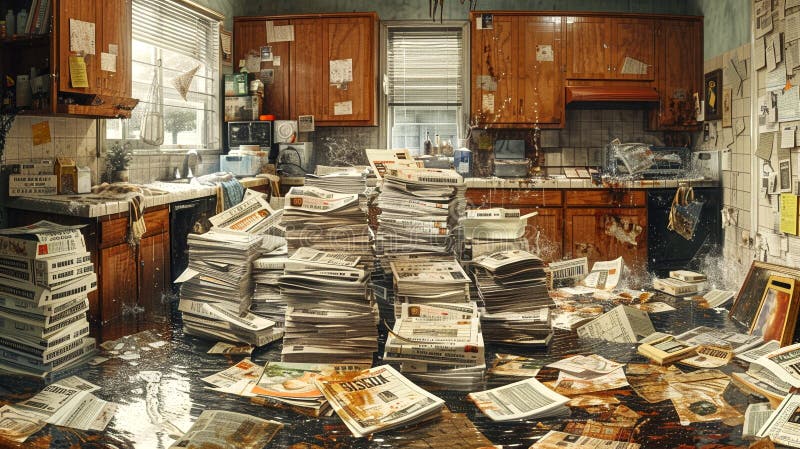 Disarrayed Objects Stock Illustrations – 19 Disarrayed Objects Stock ...