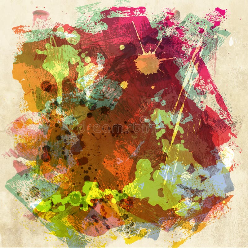 Messy Paint Background stock image. Image of abstract - 19090213