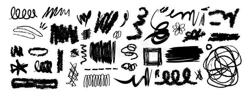 Messy Hand Drawn Lines Stock Illustrations – 4,194 Messy Hand Drawn ...