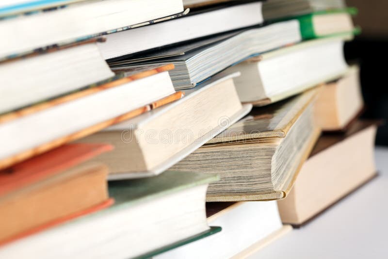 Messy pile of books stock image. Image of modern, science - 83880543