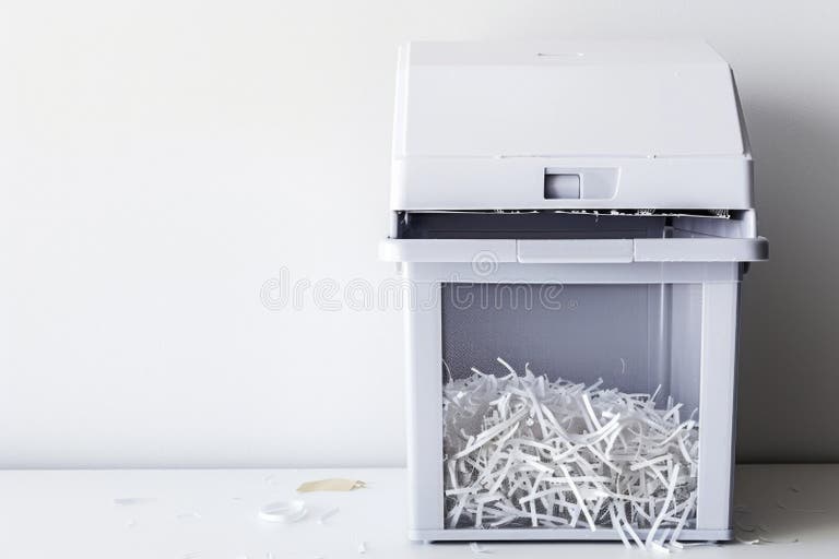 A Messy Stack of Shredded Paper on a Table, Possibly Used for ...