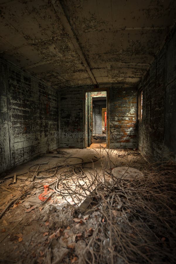 Messy Vehicle Interior of a Train Carriage Stock Photo - Image of dirty ...