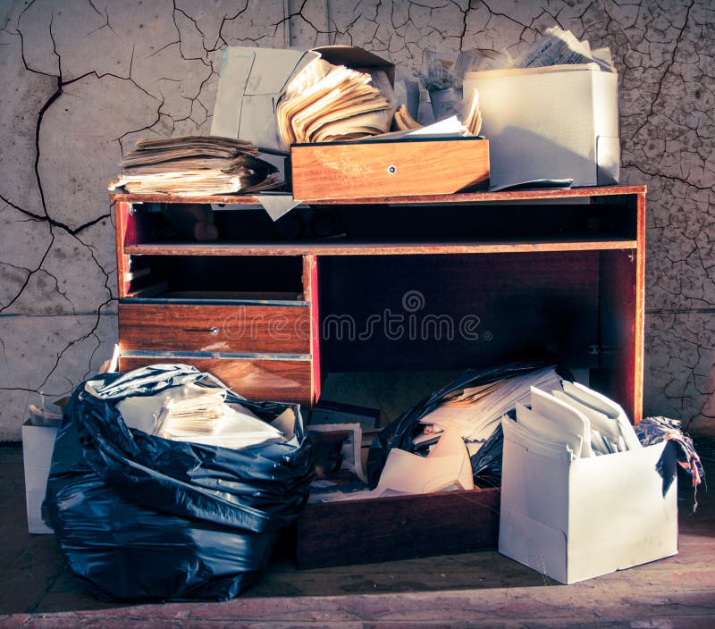 Messy workplace stock image. Image of folder, place, closeup - 50678861