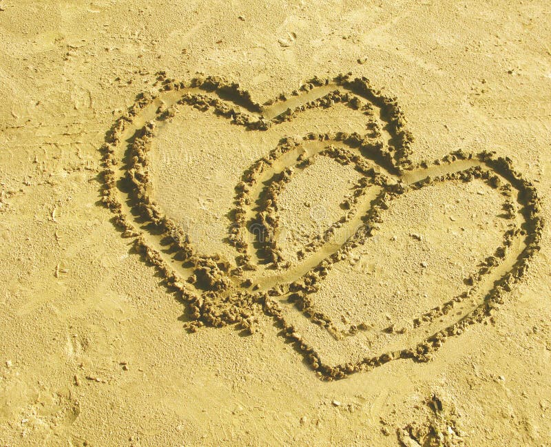 Met Elkaar Verbindende Harten Stock Illustratie - Illustration of ...