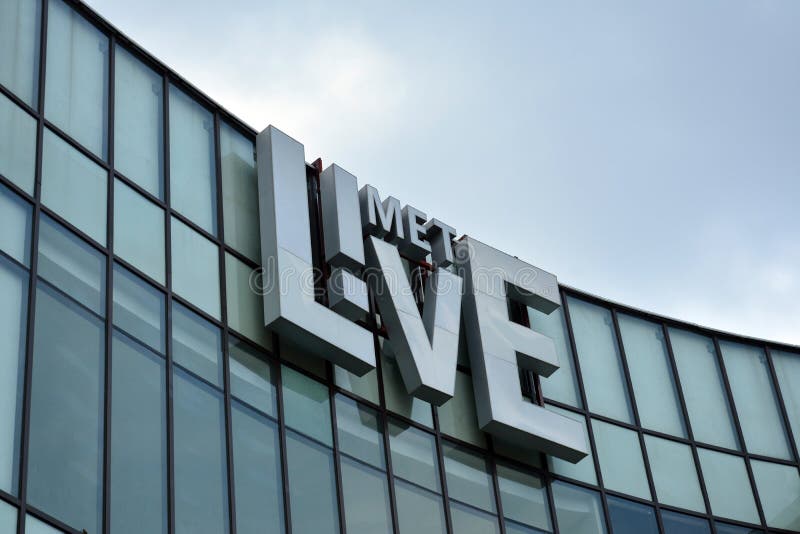 Met Live Mall Facade in Pasay, Philippines Editorial Stock Image ...