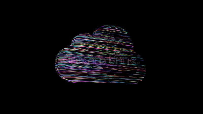 Meta Cloud, 3D Illustration, Symbol of Cloud Technology in Modern ...