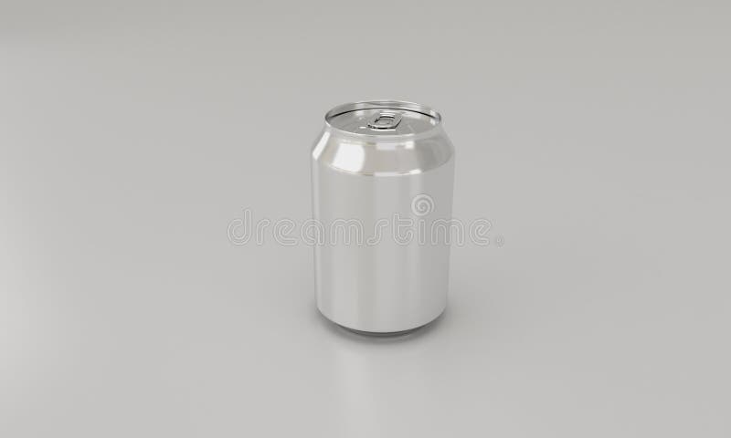 Metal Drinks, Juice and Soda Can Packaging Stock Illustration ...