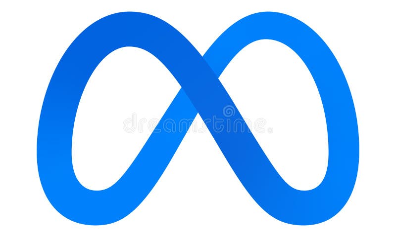 Meta Icon New Facebook Logo Editorial Photography - Illustration of ...