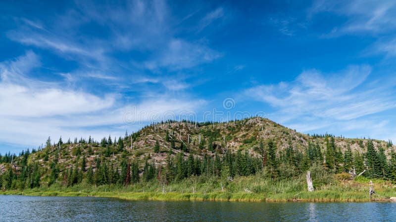 Meta Lake in Washington State Stock Photo - Image of lake, landscape ...