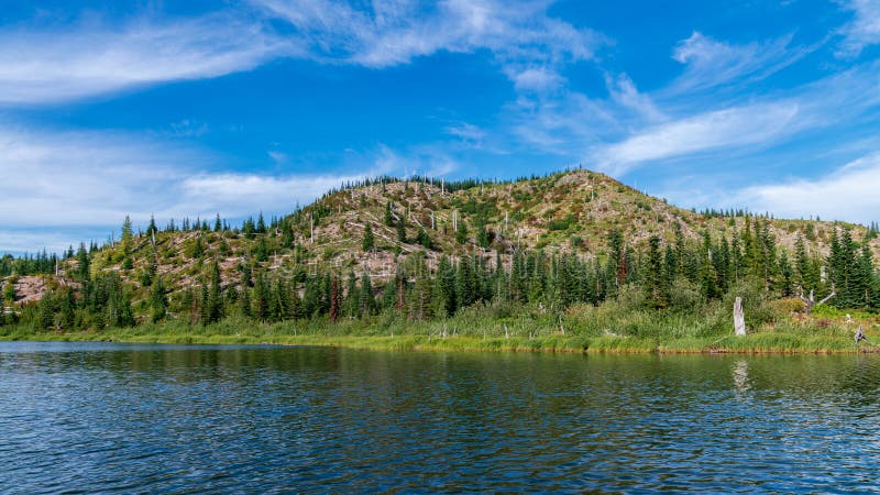 Meta Lake in Washington State Stock Photo - Image of travel, meta ...