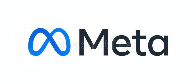 Meta New Logo. Facebook Redesigned and Rebranded Name Editorial Image ...