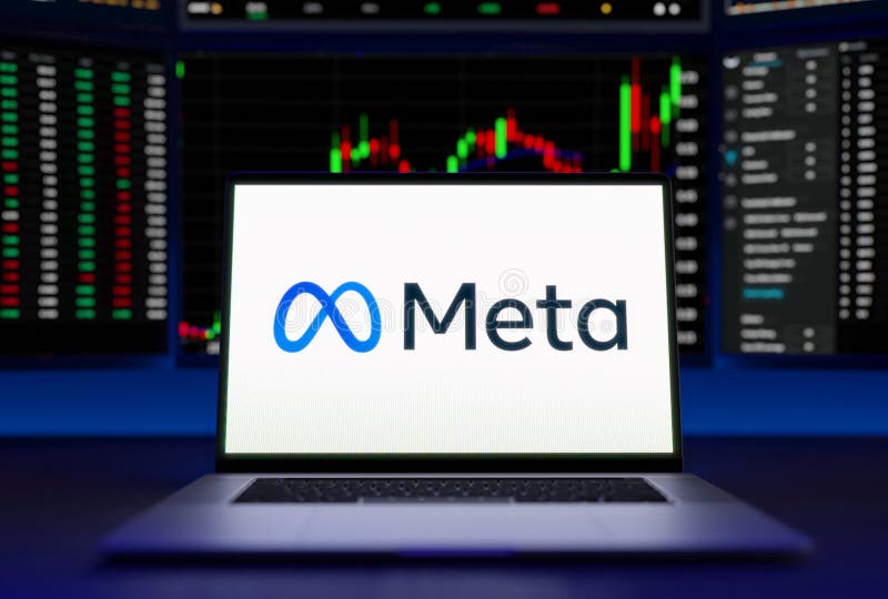 Meta Stock Market editorial stock photo. Image of editorial - 242549863