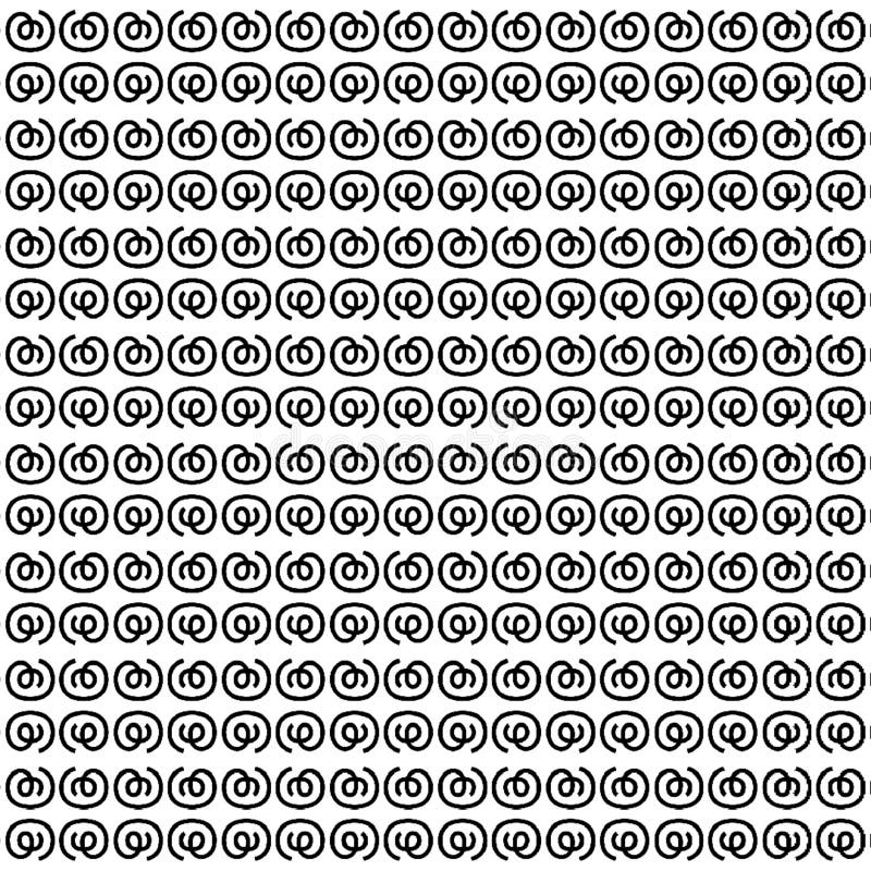 Meta thread logo pattern editorial image. Illustration of drawing ...