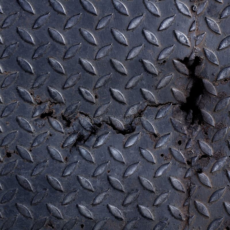 Metaal Diamond Plate Texture Background Stock Afbeelding - Image of ...