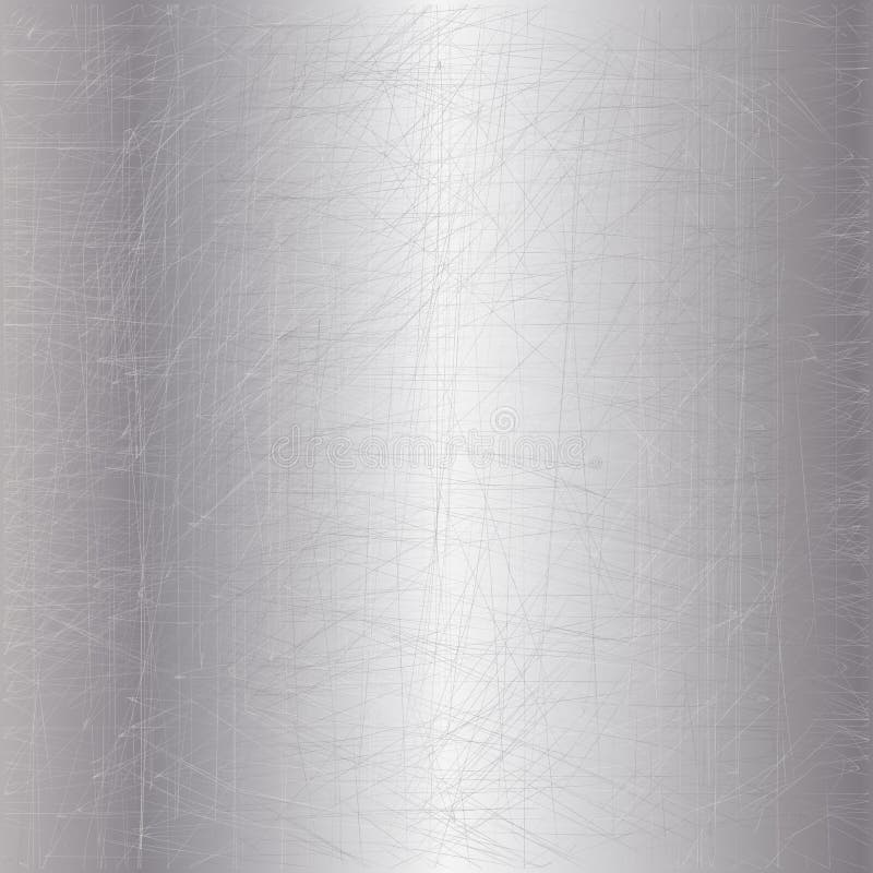 Metaal Textuur Staalplaatkrassen Stock Illustratie - Illustration of ...