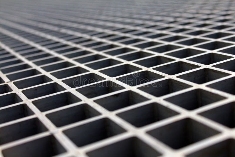 Metaalrooster Met Kleine De Voorraadachtergrond Van Het Cellennet Met ...