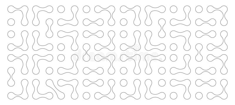 Metaball Dot Icons. Point Movement Connected Round Blobs Transition Metaballs. Connected Circle ...