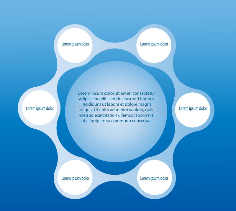 Metaball Infographic Templates Stock Vector - Illustration of abstract ...