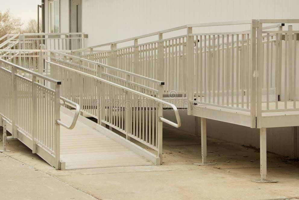 Access Ramp stock image. Image of disabled, building - 102973187