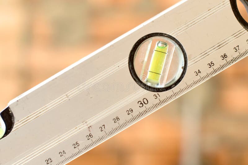 Metal, Aluminum, the Water Level Stock Photo - Image of plaster, plane ...