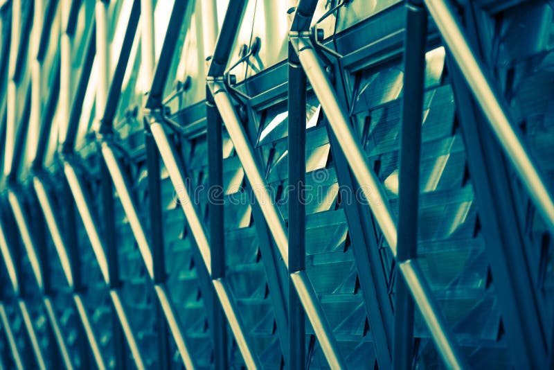 Metal Architecture Elements Stock Image - Image of decor, metallic ...