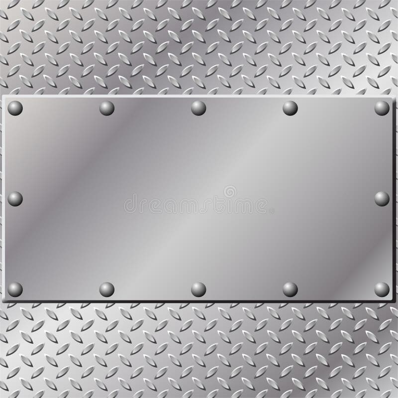 Metal Background stock vector. Illustration of metallic - 26444851