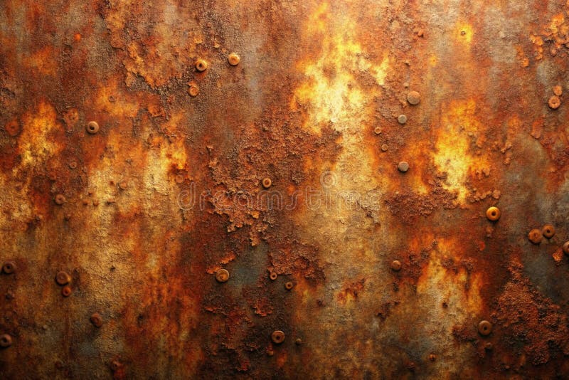 Metal Background 3D Illustration - Rusty Metal Texture Stock ...